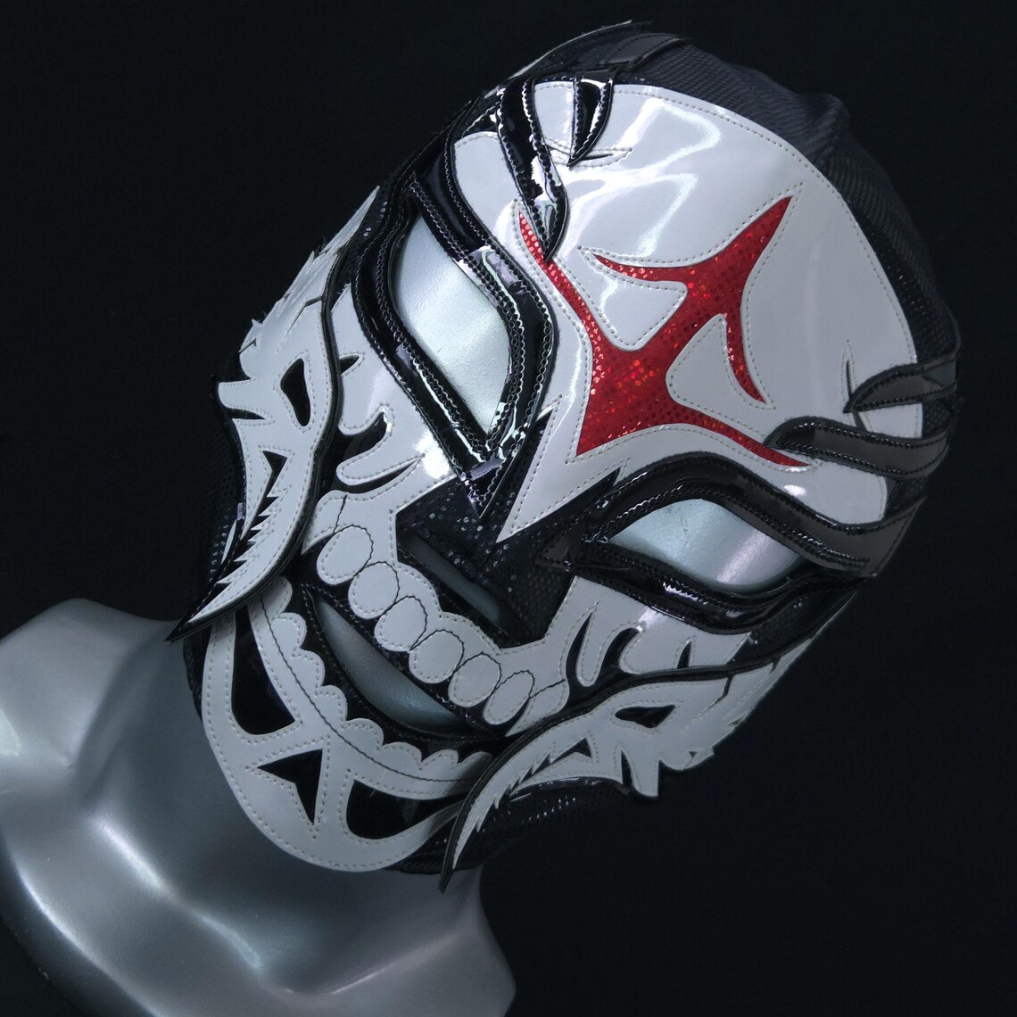 Hand Made Skull Wrestling Mask Luchador Costume Wrestler Lucha Libre ...