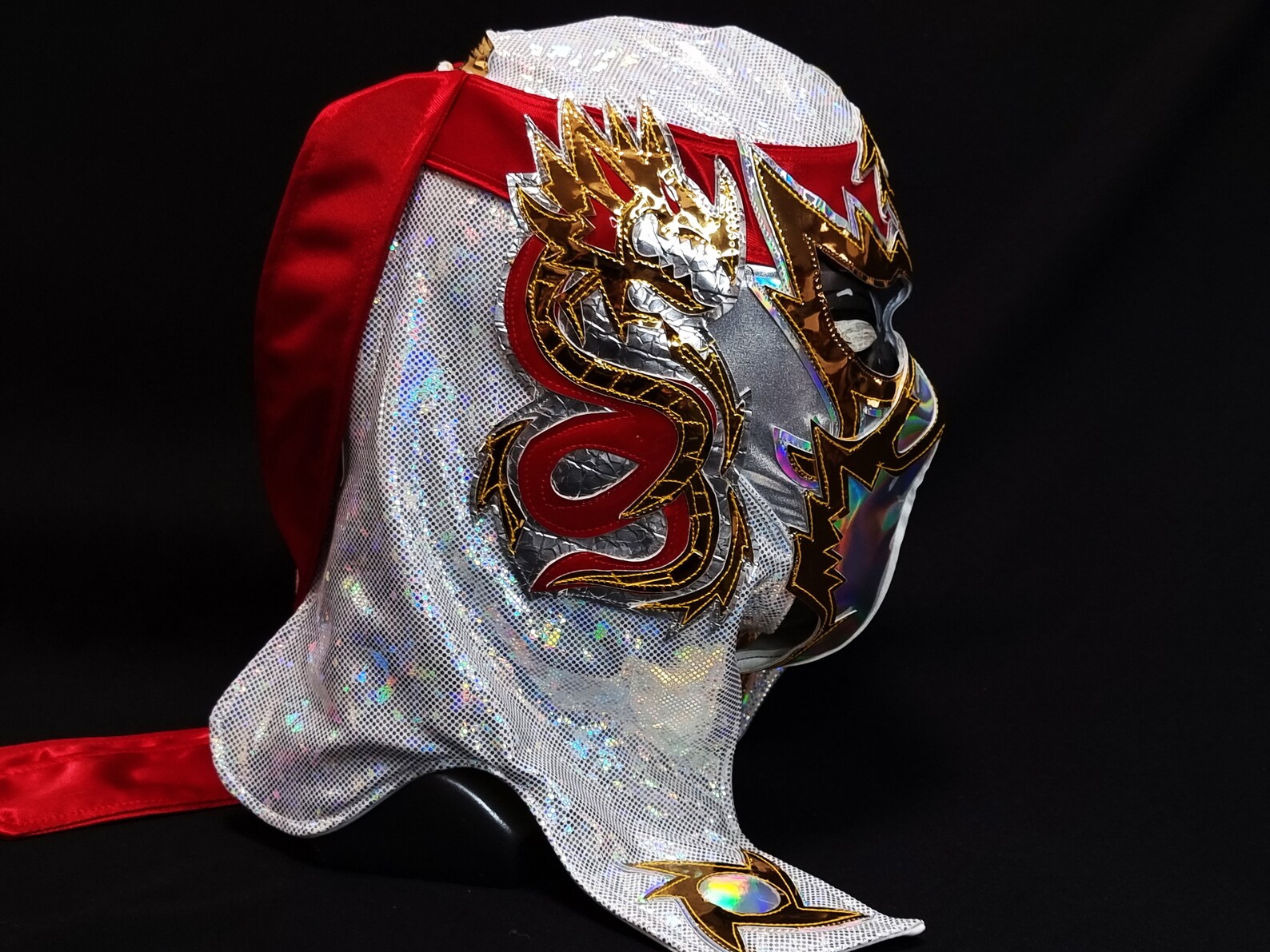 SAMURAI SHINOBI MASK Wrestling Mask Luchador Costume Wrestler - Etsy