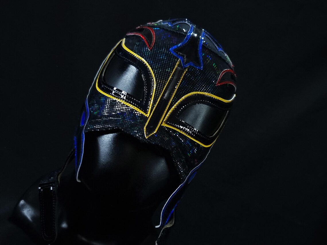 NEON KING Wrestling Mask Luchador Costume Wrestler Lucha Libre - Etsy