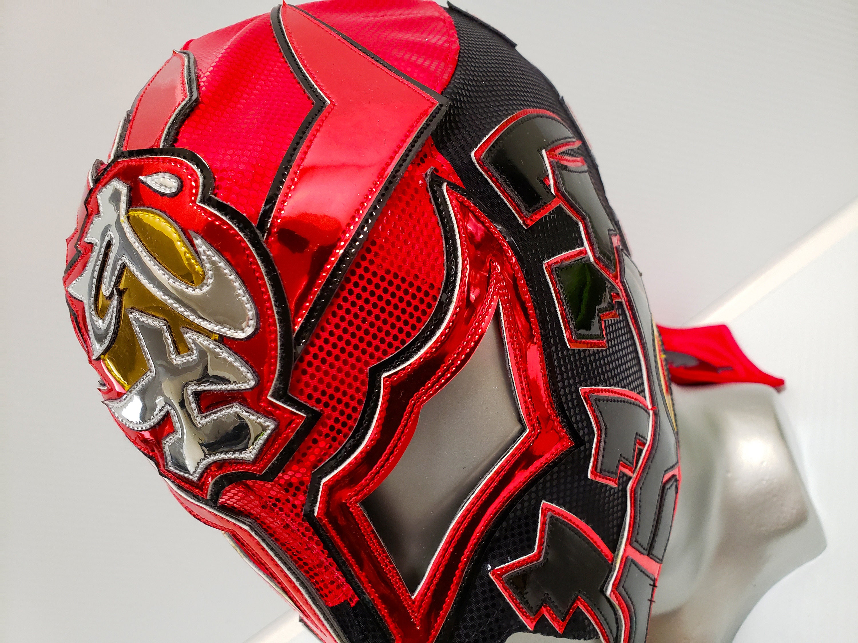 Samurai Wrestling Mask Luchador Costume Wrestler Lucha Libre | Etsy