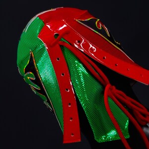 Hand Made TITAN Mask Wrestling Mask Luchador Costume Wrestler Lucha ...