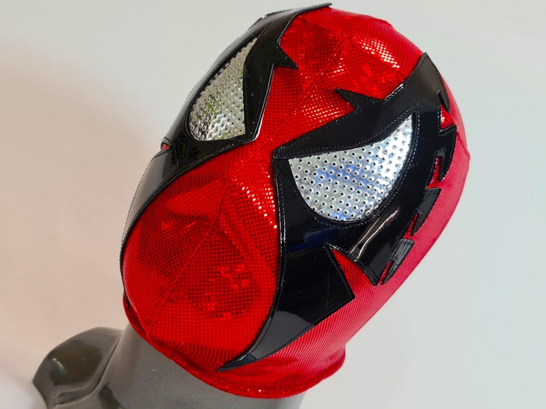 SPIDER Wrestling Mask Luchador Costume Wrestler Lucha Libre - Etsy