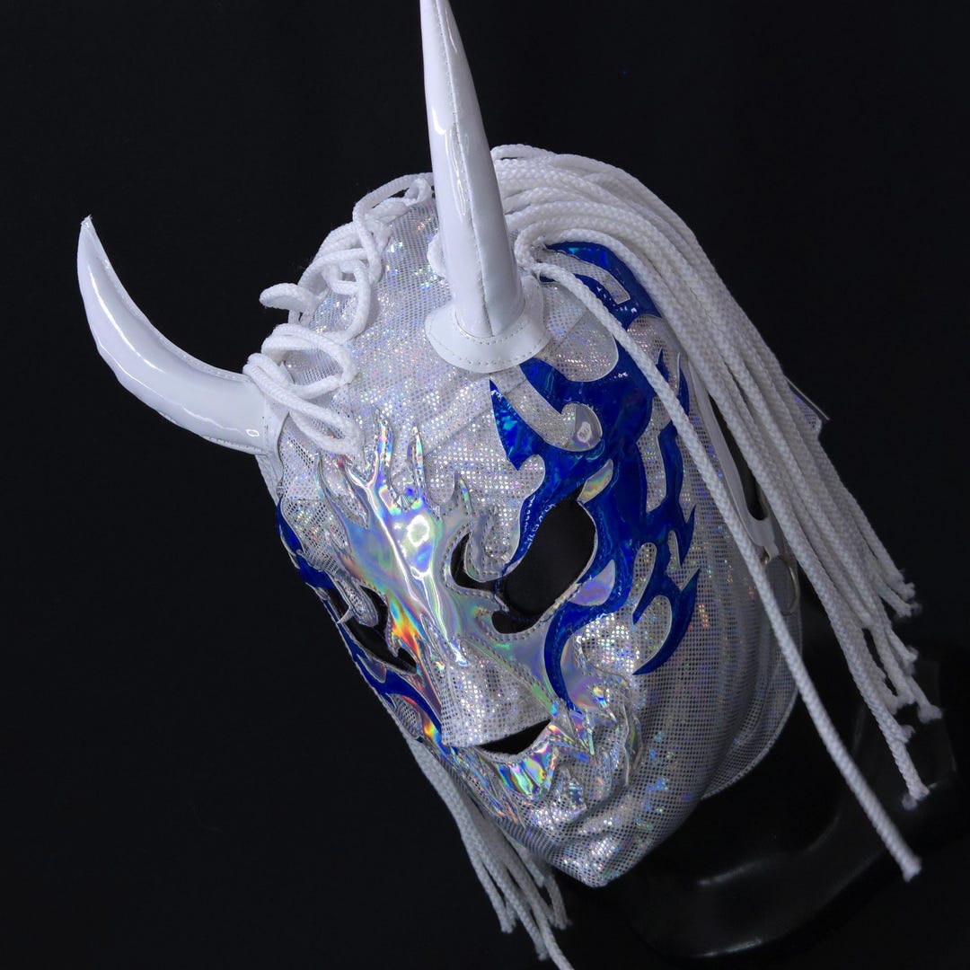 DEVIL DEMON MASK Wrestling Mask Luchador Costume Wrestler Lucha Libre ...