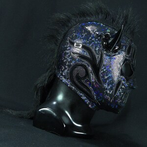 Hand Made DEVIL MASK Wrestling Mask Luchador Costume Wrestler Lucha ...