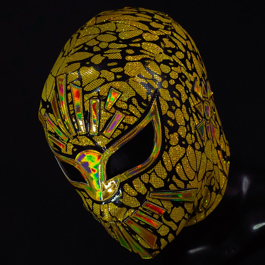 MISTICO MASK Wrestling Mask Luchador Costume Wrestler Lucha Libre ...