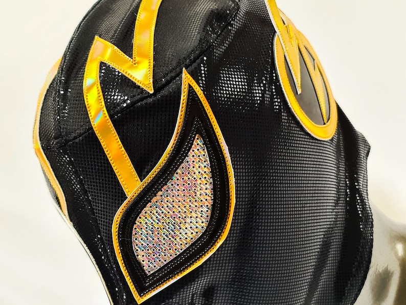 THUNDER Mask Wrestling Mask Luchador Costume Wrestler Lucha - Etsy