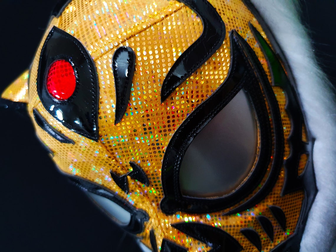 Tiger Mask Wrestling Mask Luchador Costume Wrestler Lucha | Etsy