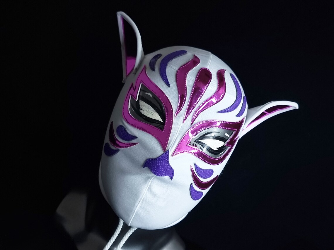 CAT Wrestling Mask Luchador Costume Wrestler Lucha Libre - Etsy