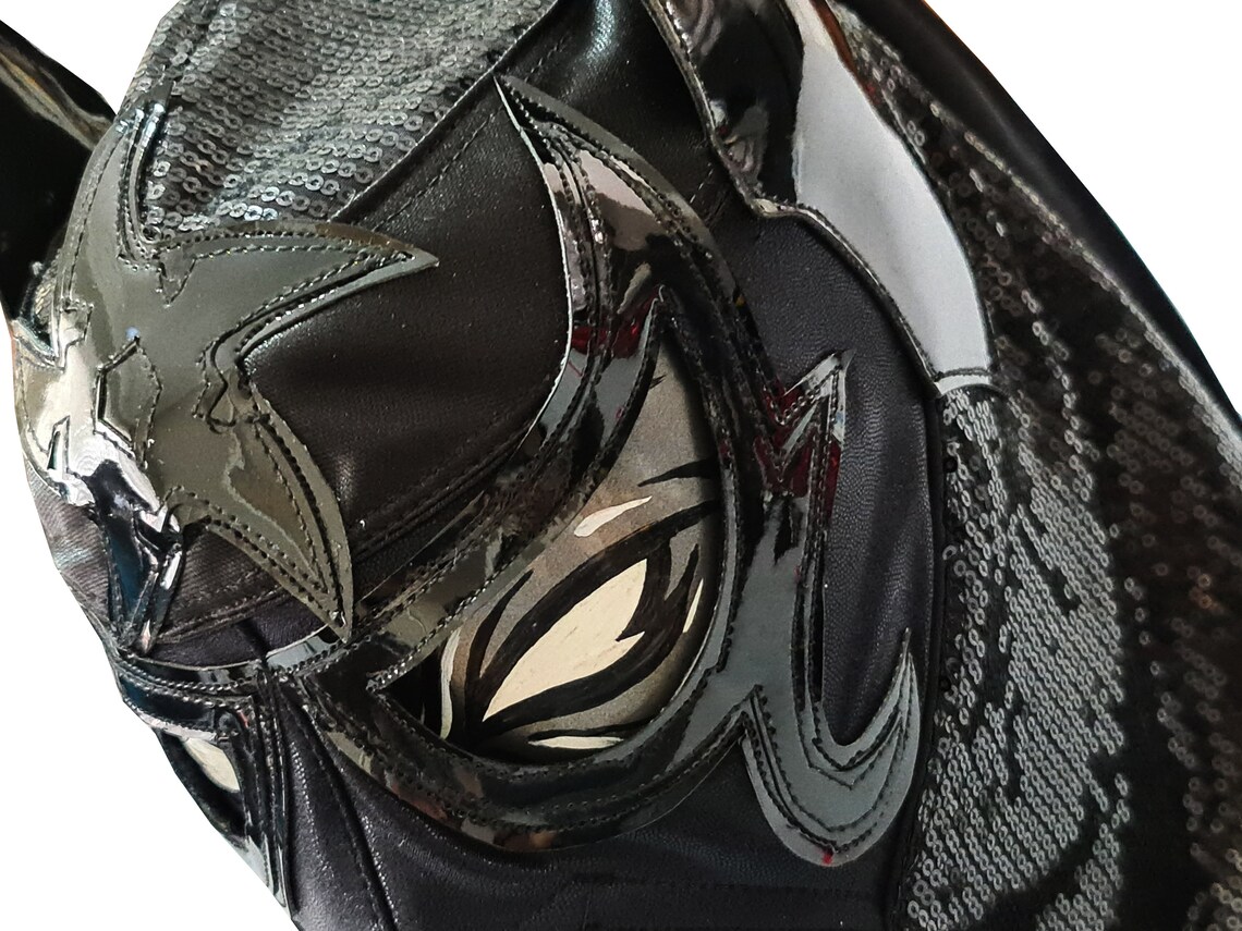 BAT PENTAGON Mask Wrestling Mask Luchador Costume Wrestler - Etsy