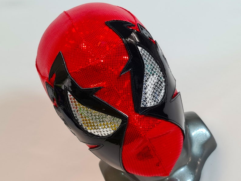 SPIDER Wrestling Mask Luchador Costume Wrestler Lucha Libre - Etsy