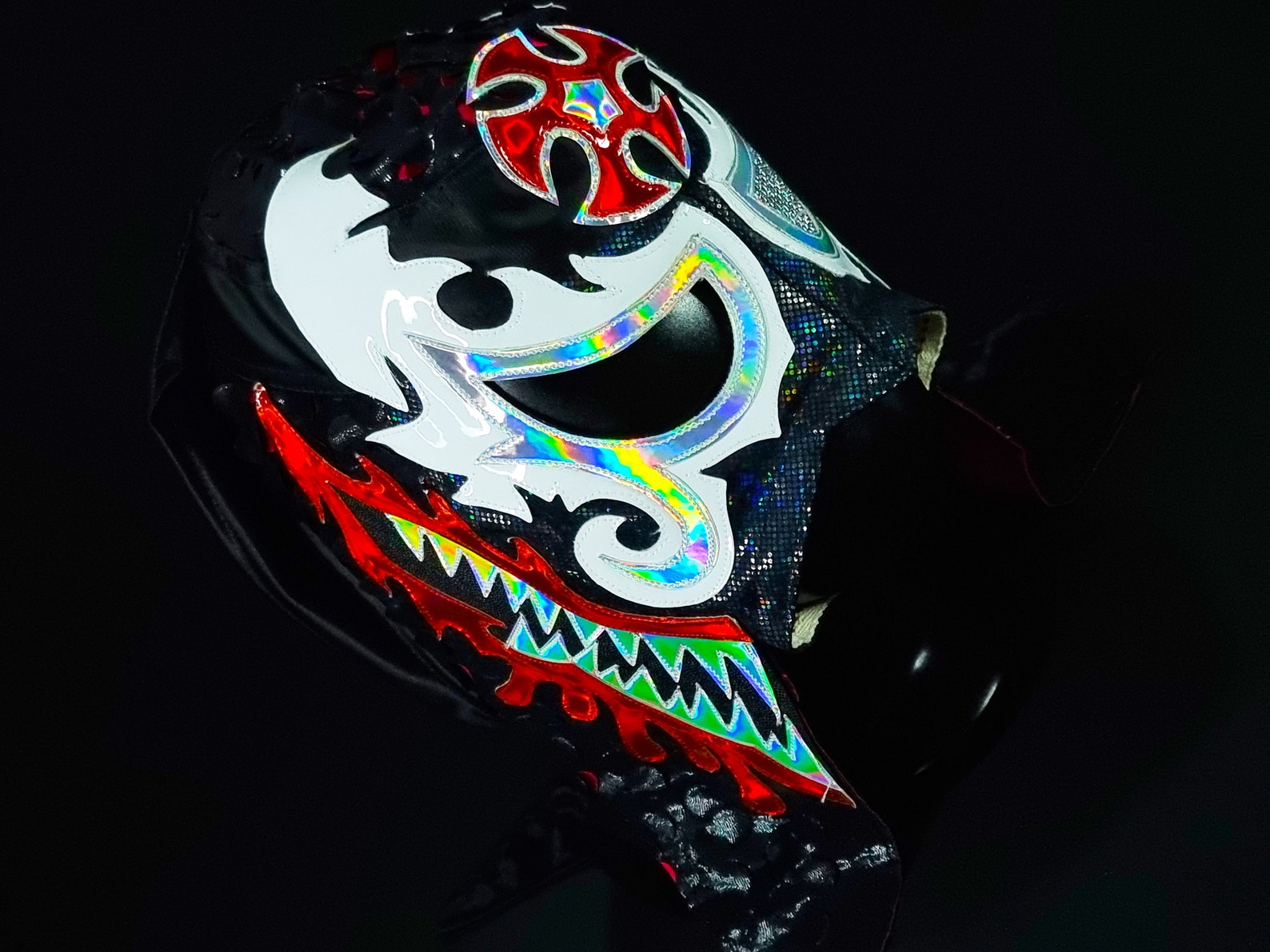 PENTAGON Wrestling Mask Luchador Costume Wrestler Lucha Libre Mexican ...