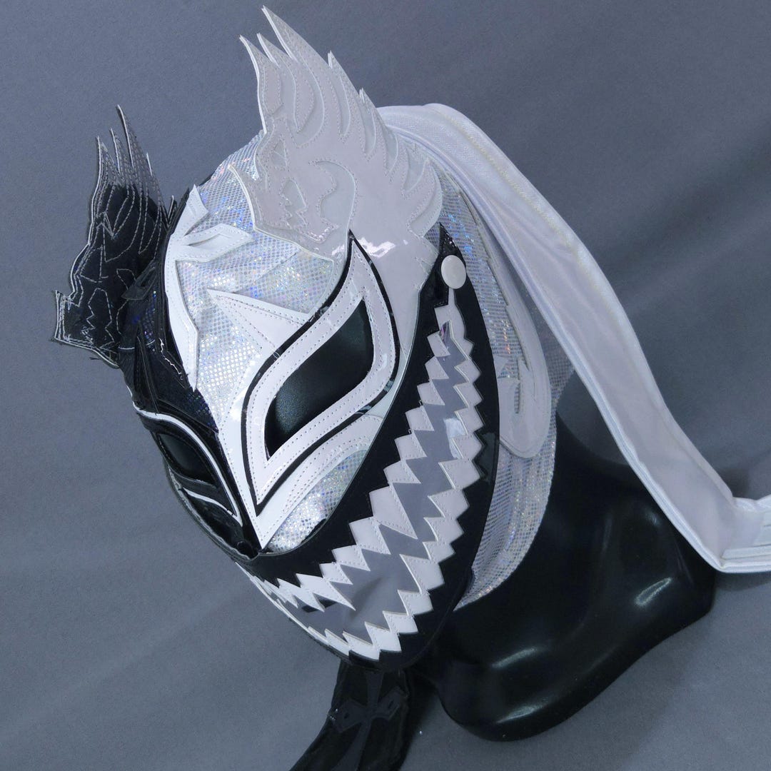 Hand Made DRAGON MASK Wrestling Mask Luchador Costume Wrestler Lucha ...