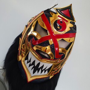 DRAGON Wrestling Mask Luchador Costume Wrestler Lucha Libre Mexican ...