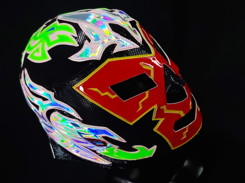 Hand Made AZTEK MASK Wrestling Mask Luchador Costume Wrestler Lucha ...