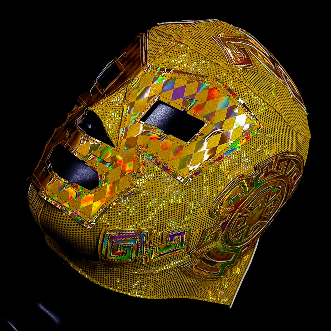 AZTEK Mask Wrestling Mask Luchador Costume Wrestler Lucha Libre Mexican ...
