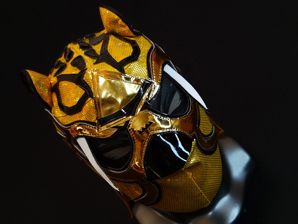 KING Tiger Mask Wrestling Mask Luchador Costume Wrestler Lucha - Etsy