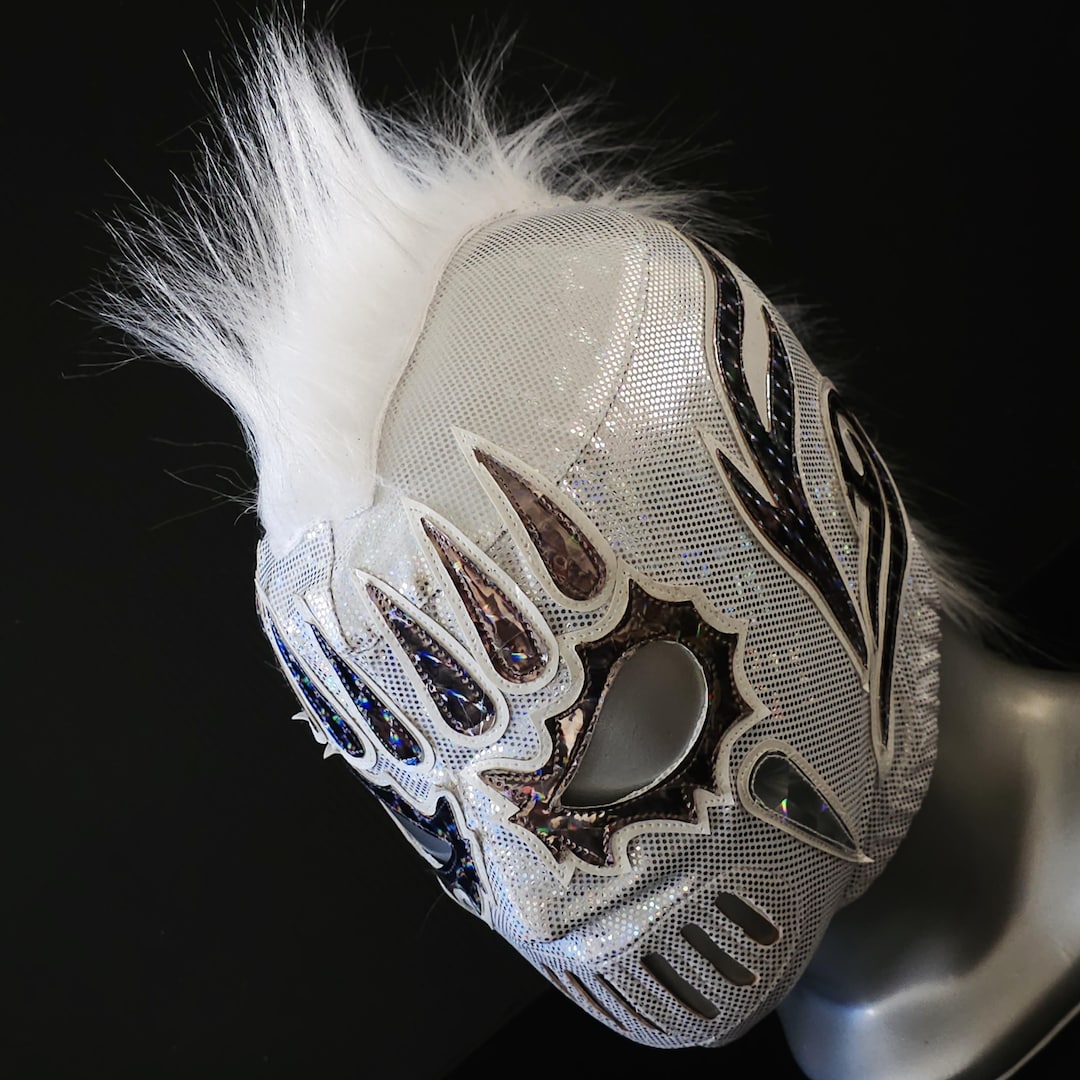 Hand Made Punk MASK Wrestling Mask Luchador Costume Wrestler Lucha ...