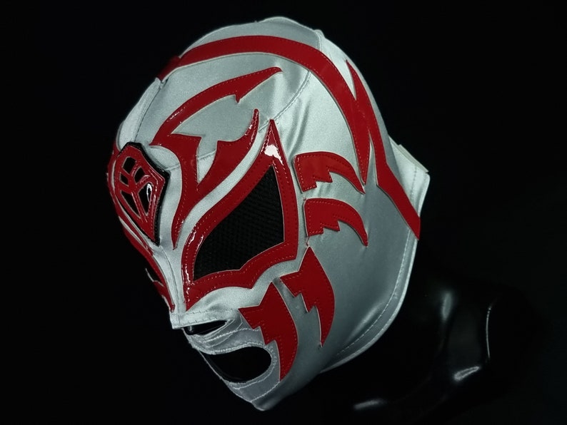 Hand Made SHADOW MASK Wrestling Mask Luchador Costume Wrestler Lucha ...