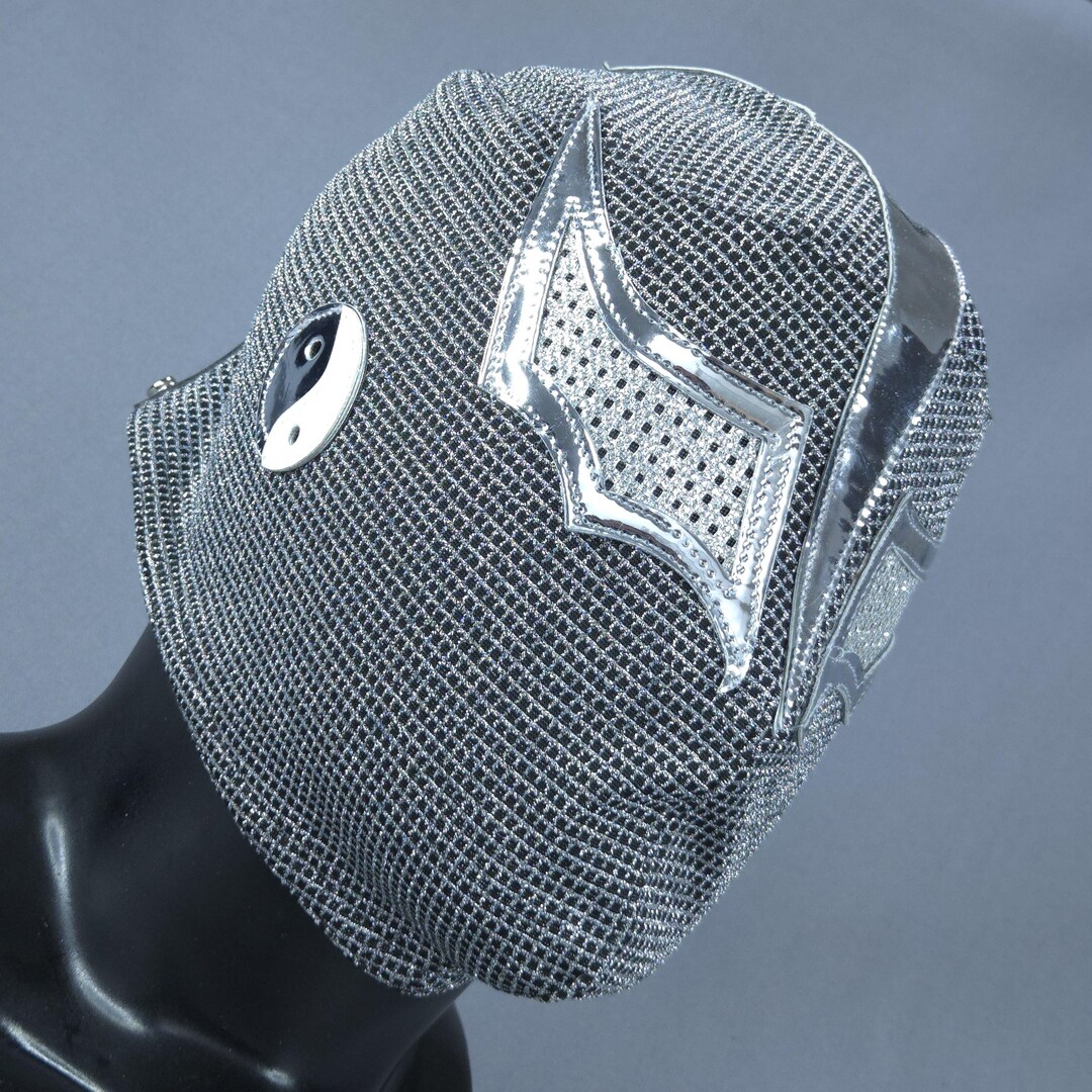 YING YANG MASK Wrestling Mask Luchador Costume Wrestler Lucha Libre ...