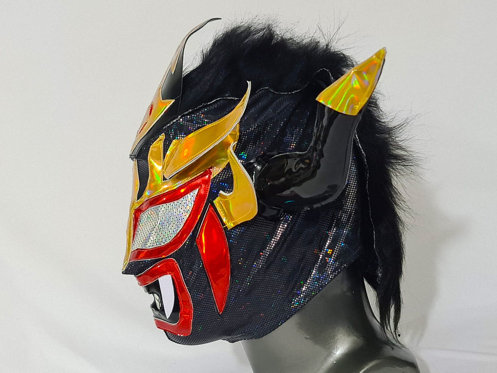 Jushin Liger Wrestling Mask Luchador Costume Wrestler Lucha - Etsy