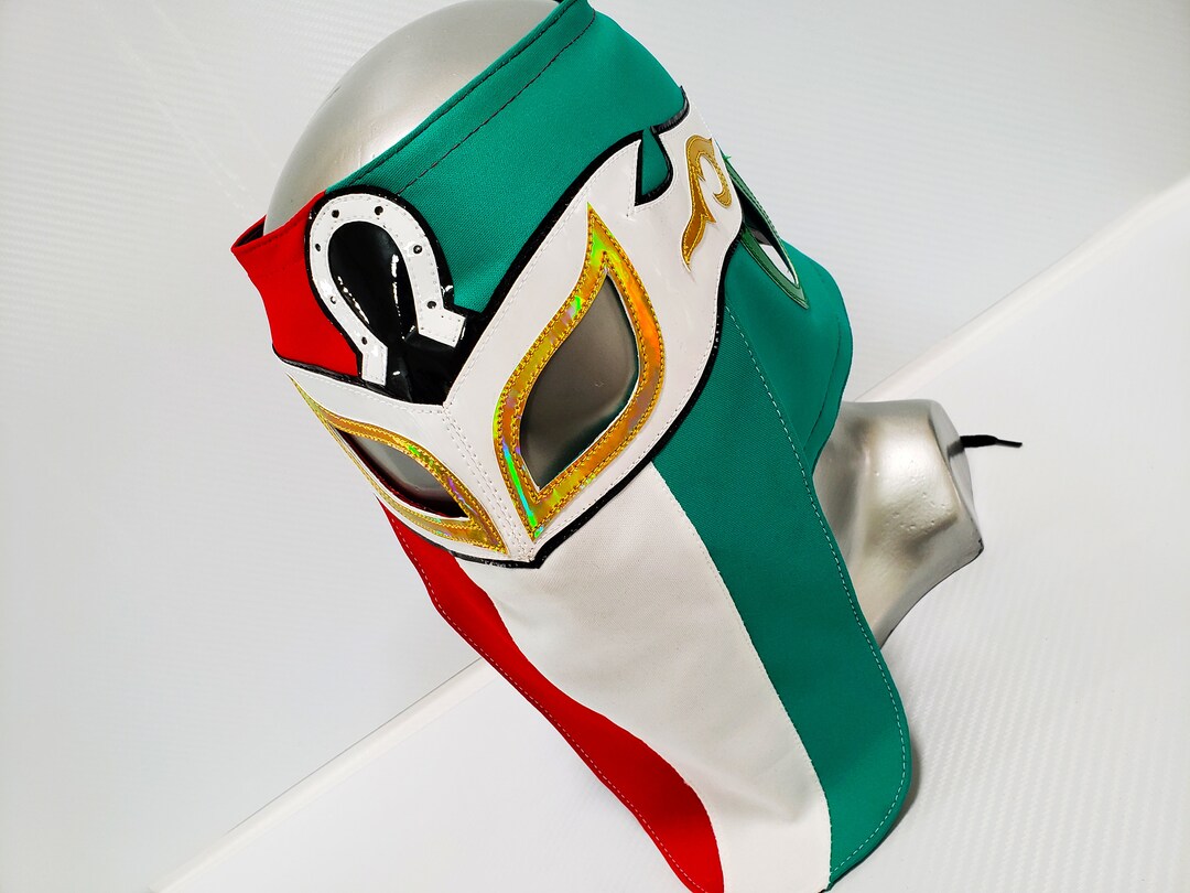 Hand Made BANDIDO Wrestling Mask Luchador Costume Wrestler Lucha Libre ...