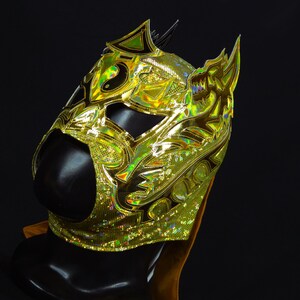 Hand Made DRAGON MASK Wrestling Mask Luchador Costume Wrestler Lucha ...