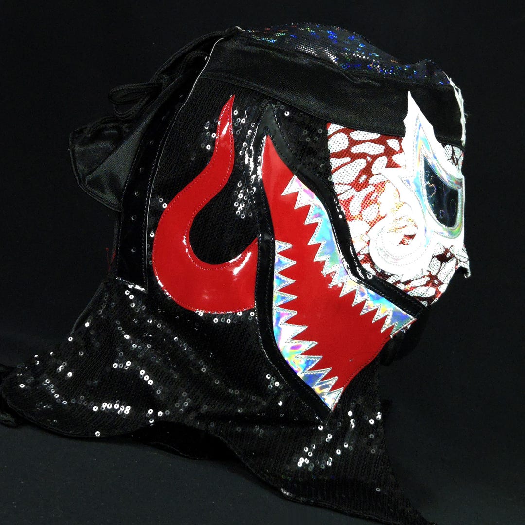 Venom Mask Wrestling Mask Luchador Costume Wrestler Lucha Libre Mexican ...