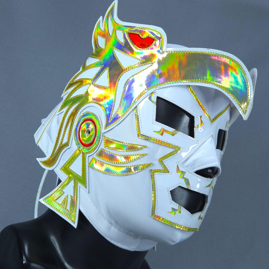 AZTEK MASK Wrestling Mask Luchador Costume Wrestler Lucha Libre Mexican ...
