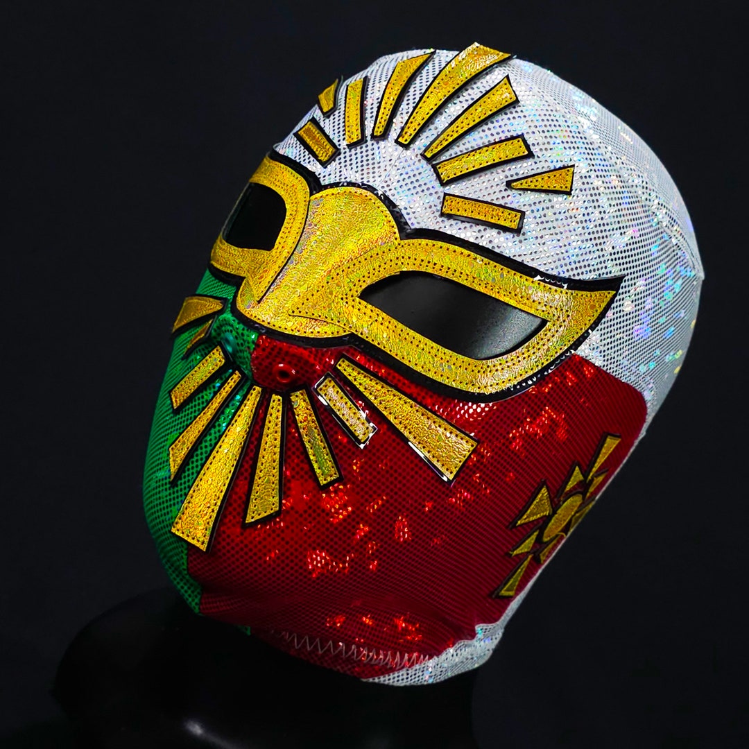MISTICO MASK Wrestling Mask Luchador Costume Wrestler Lucha Libre ...