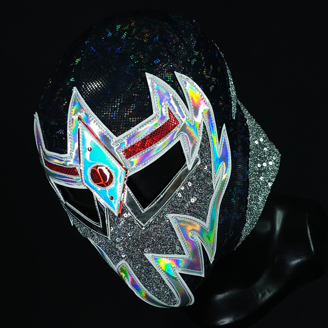 NINJA MASK Wrestling Mask Luchador Costume Wrestler Lucha Libre Mexican ...