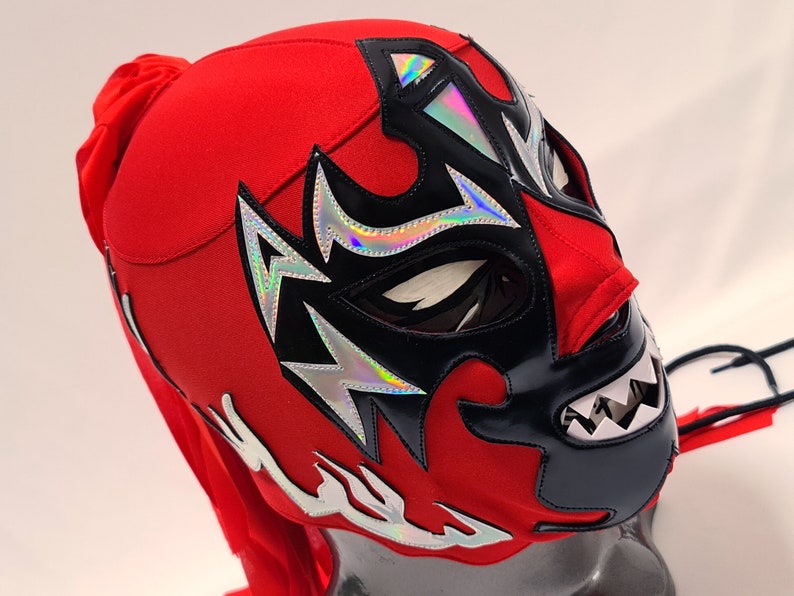 INFERNO Mask Wrestling Mask Luchador Costume Wrestler Lucha | Etsy