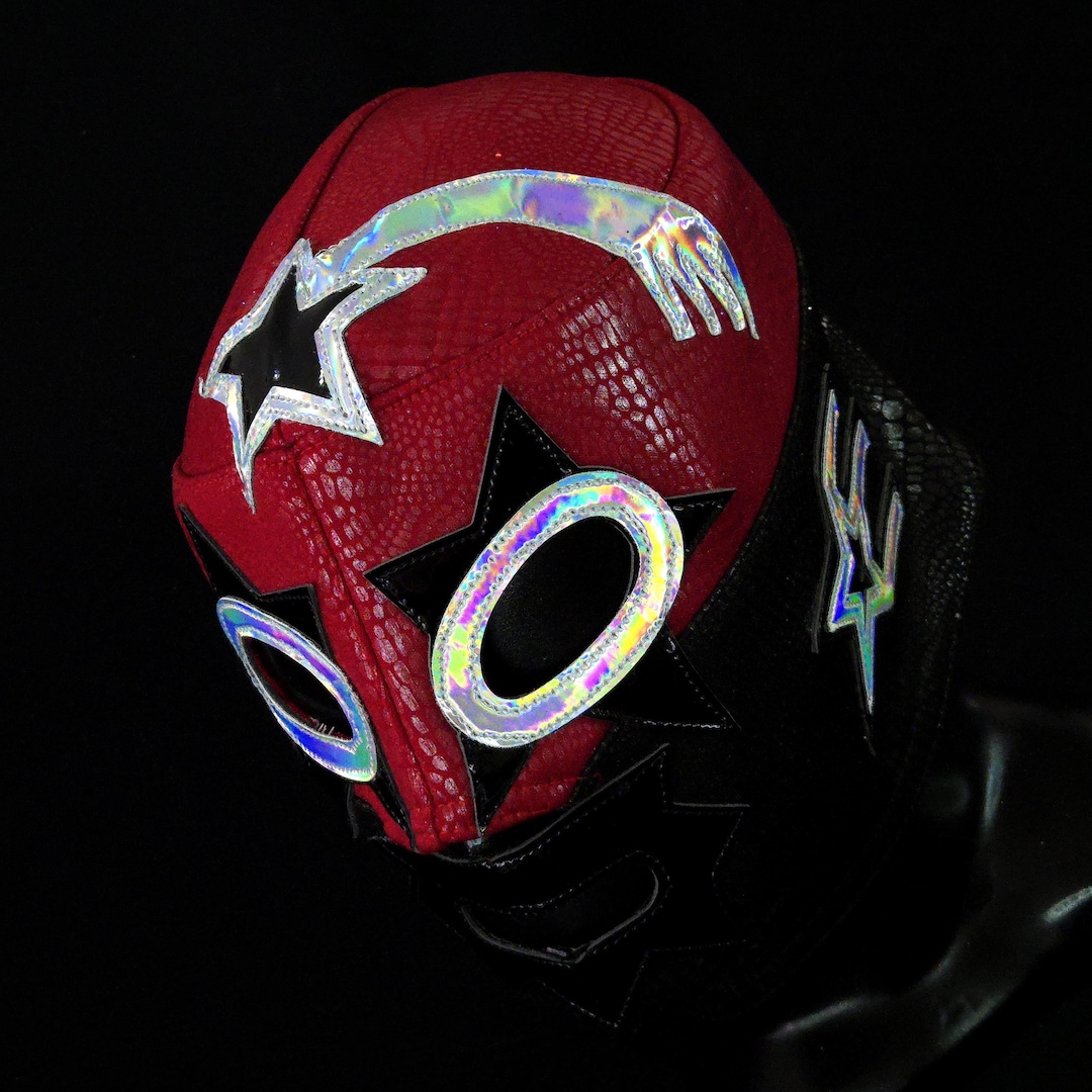 Hand Made ASTRO MASK Wrestling Mask Luchador Costume Wrestler Lucha ...