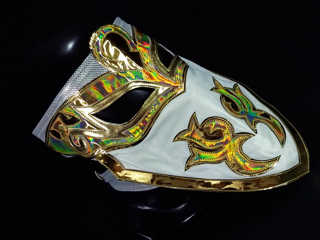 Hand Made BANDIT Wrestling Mask Luchador Costume Wrestler Lucha Libre ...