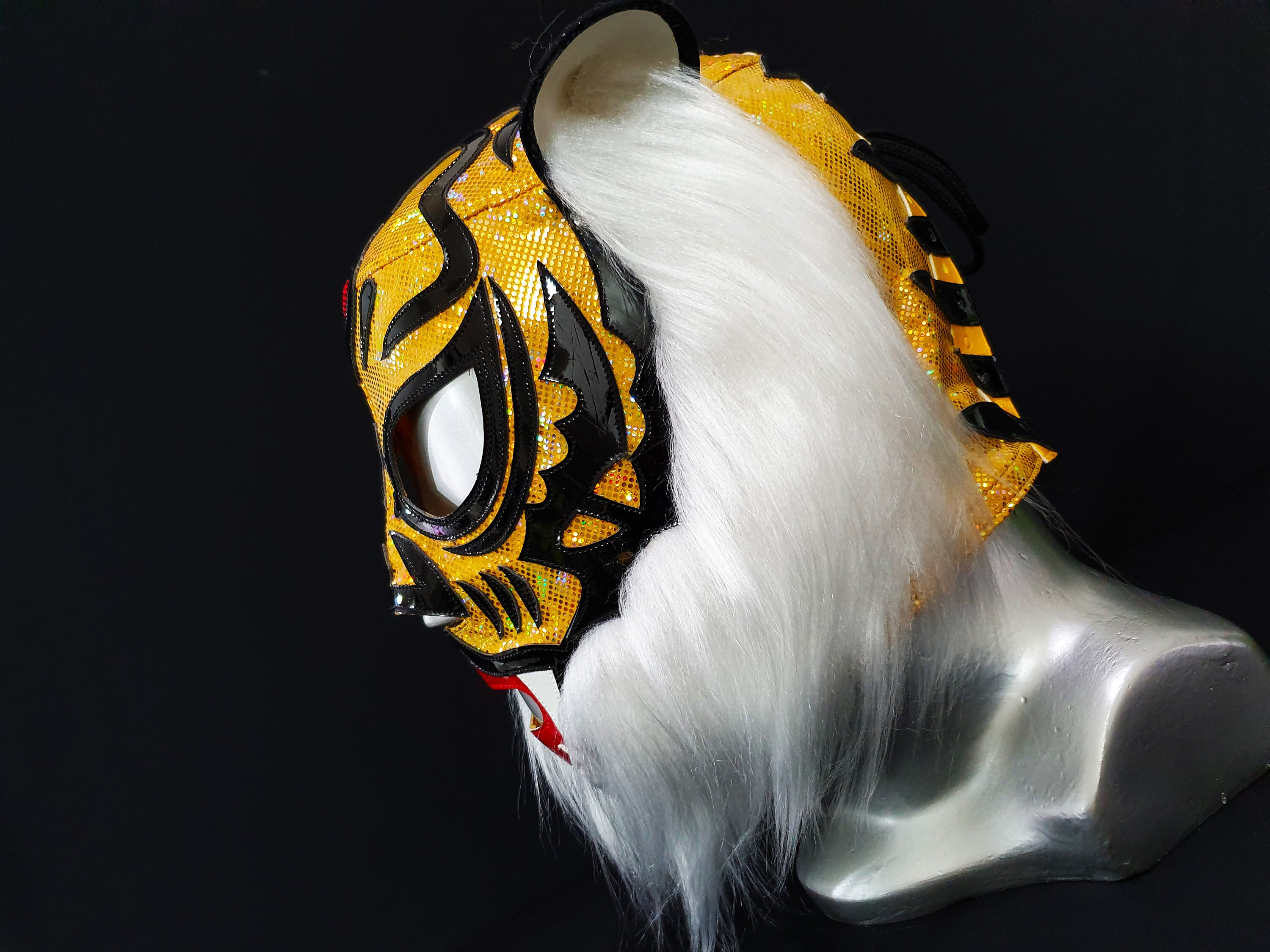 Tiger Mask Wrestling Mask Luchador Costume Wrestler Lucha | Etsy