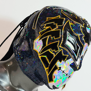 BUSHI MASK Wrestling Mask Luchador Costume Wrestler Lucha Libre Mexican ...
