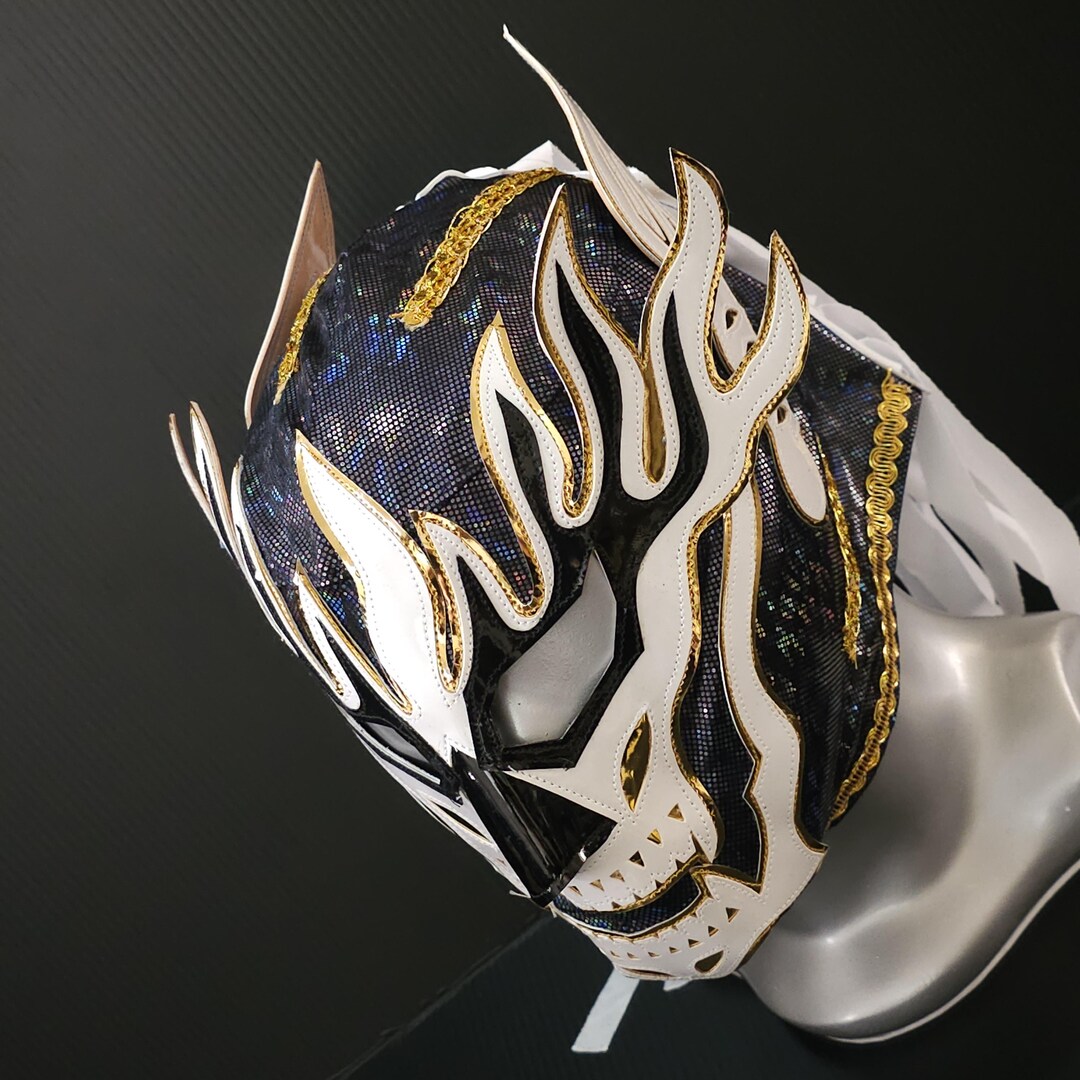 Hand Made SKULL Mask Wrestling Mask Luchador Costume Wrestler Lucha ...
