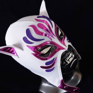 CAT Mask Wrestling Mask Luchador Costume Wrestler Lucha Libre - Etsy