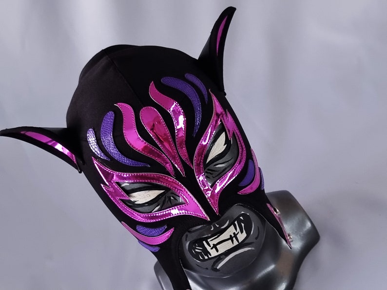 CAT Mask Wrestling Mask Luchador Costume Wrestler Lucha Libre - Etsy