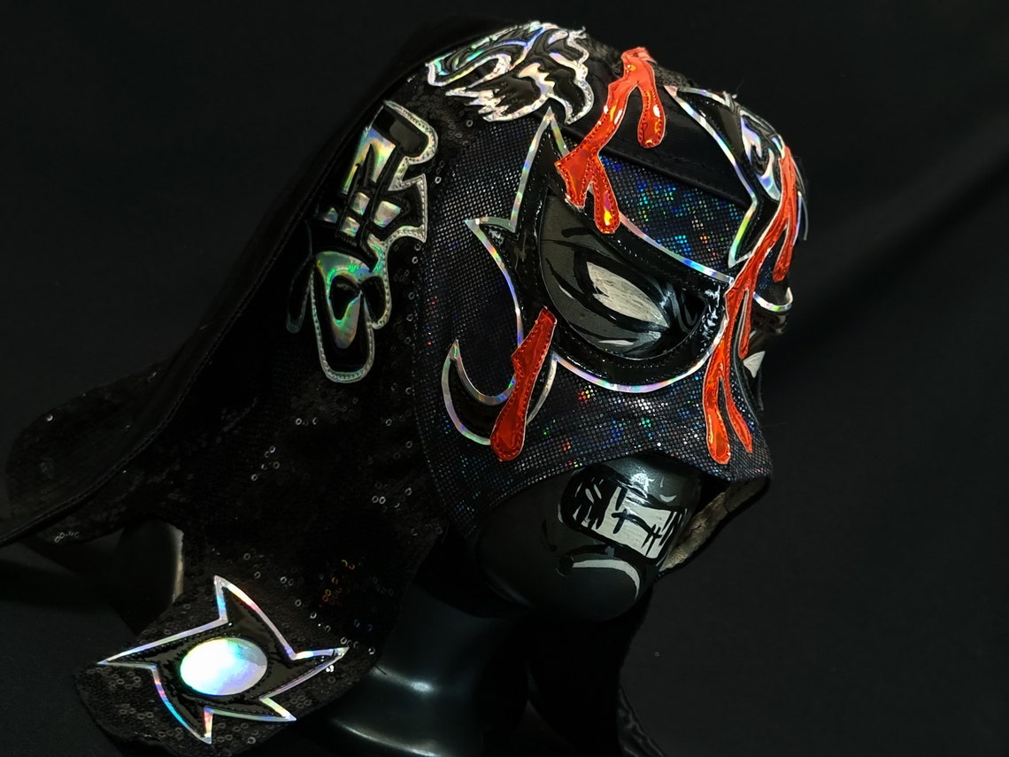 Pentagon Wrestling Mask Luchador Costume Wrestler Lucha Libre - Etsy