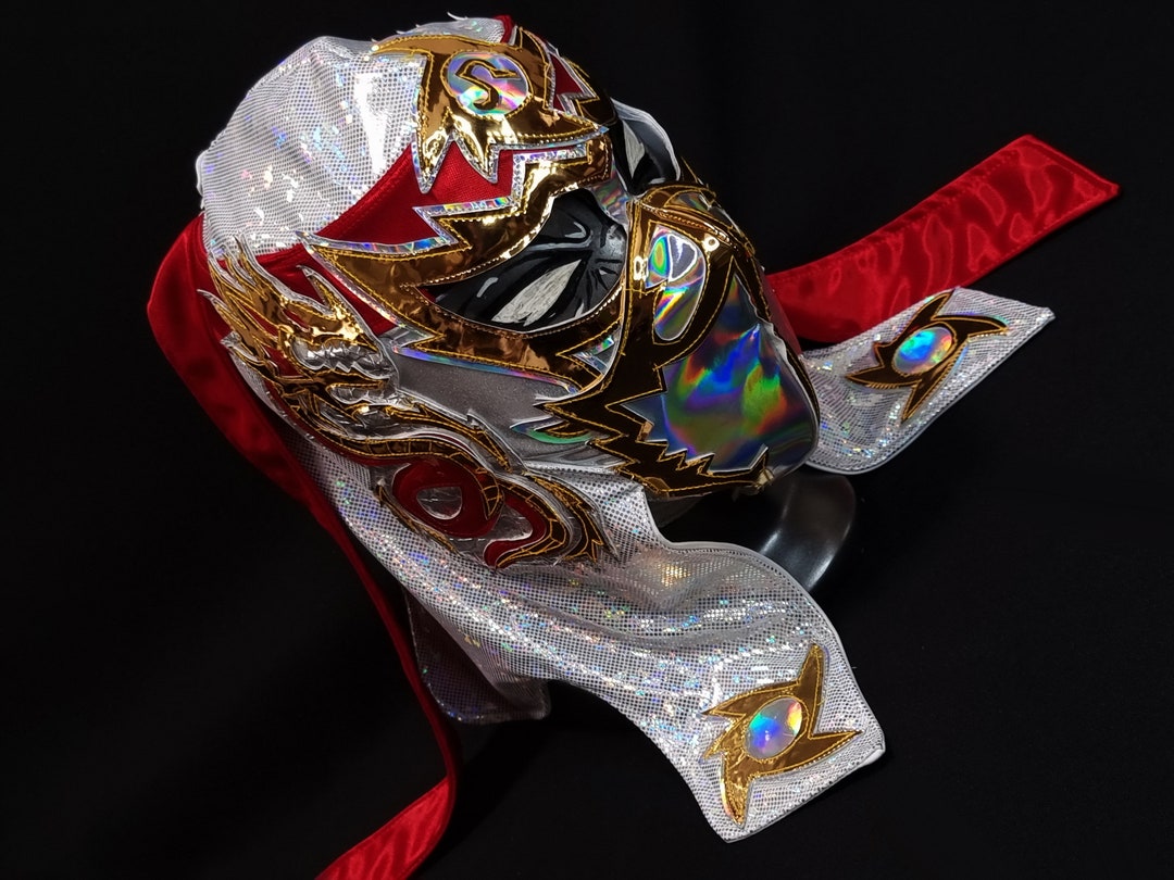 SAMURAI SHINOBI MASK Wrestling Mask Luchador Costume Wrestler Lucha ...
