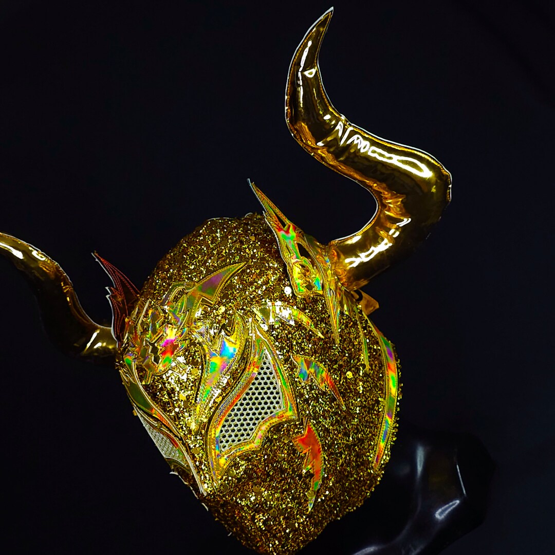 RUSH MASK Wrestling Mask Luchador Costume Wrestler Lucha Libre Mexican ...