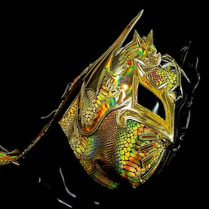 DRAGON MASK Wrestling Mask Luchador Costume Wrestler Lucha Libre ...