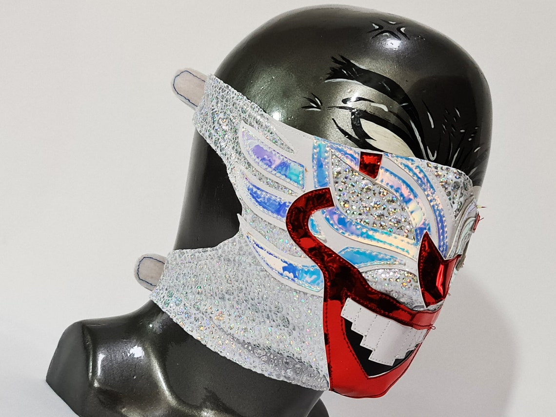 FACEMASK Wrestling Mask Luchador Costume Wrestler Lucha Libre - Etsy