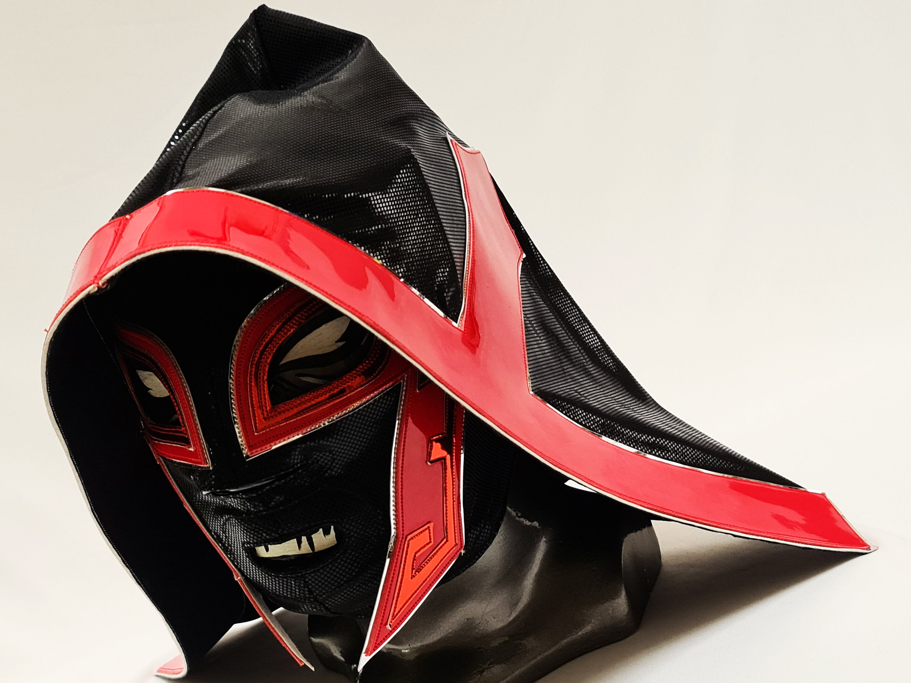 RED HOOD mask wrestling mask luchador costume wrestler lucha | Etsy
