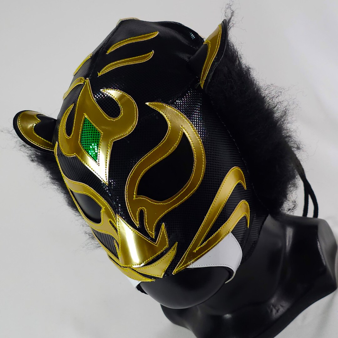 FELINE MASK Wrestling Mask Luchador Costume Wrestler Lucha Libre ...