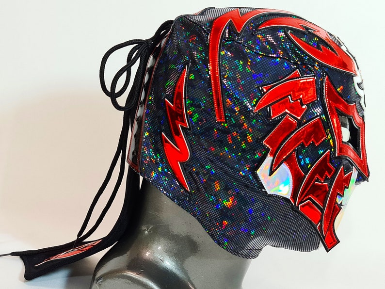 BUSHI MASK Wrestling Mask Luchador Costume Wrestler Lucha - Etsy