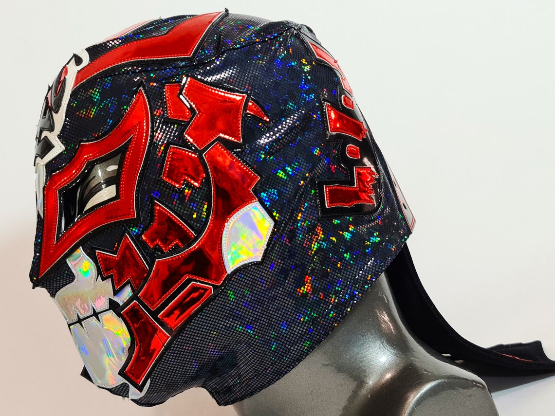 BUSHI MASK Wrestling Mask Luchador Costume Wrestler Lucha - Etsy UK