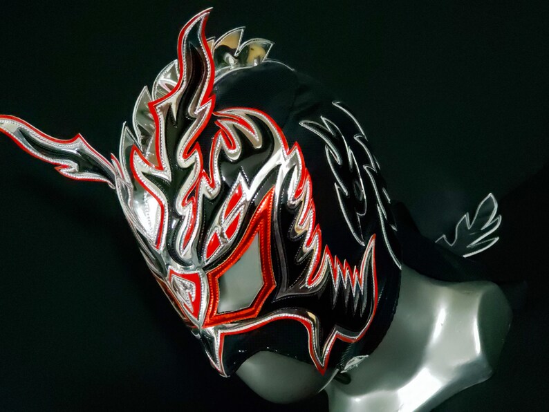 Ultimo Dragon Wrestling Mask Luchador Costume Wrestler Lucha | Etsy