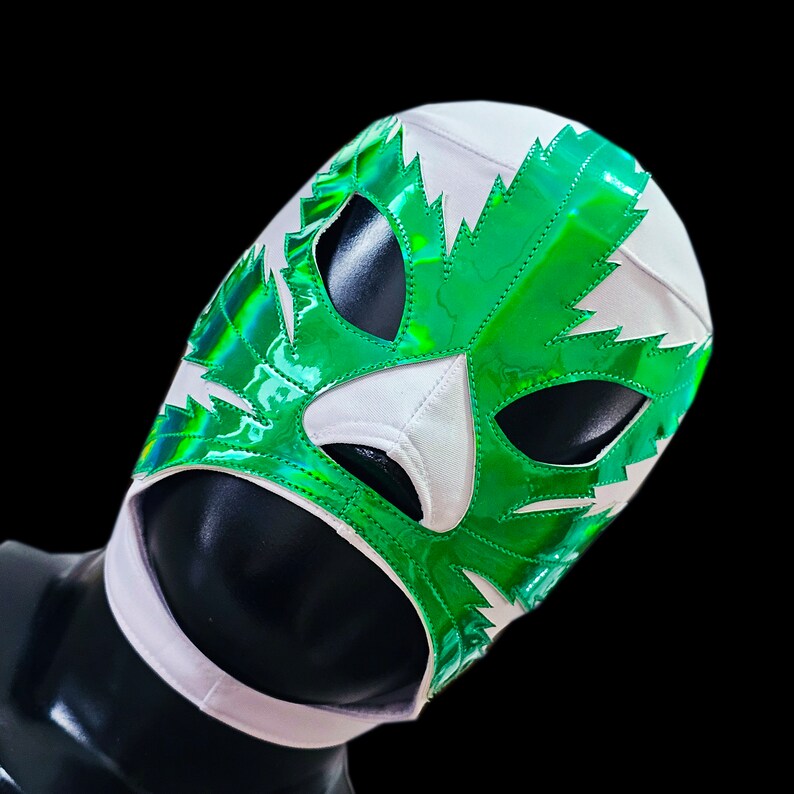 Hand Made WEED Mask Wrestling Mask Luchador Costume Wrestler Lucha ...