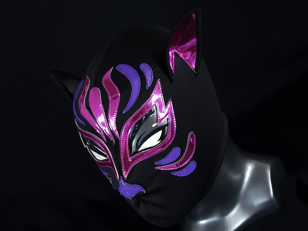 CAT Wrestling Mask Luchador Costume Wrestler Lucha Libre - Etsy
